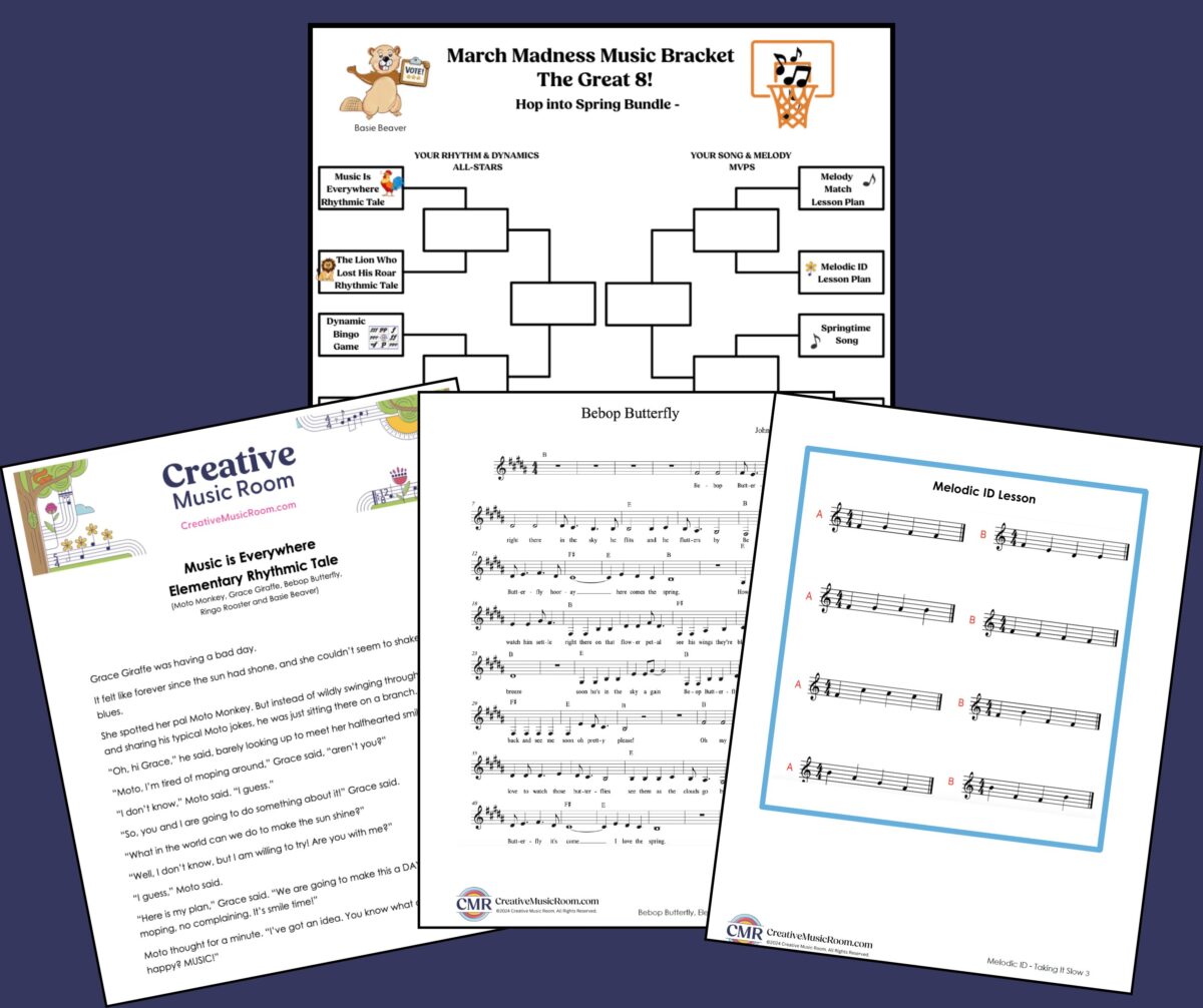 March Madness Music Bracket | Teacher Resources | Creative Music Room